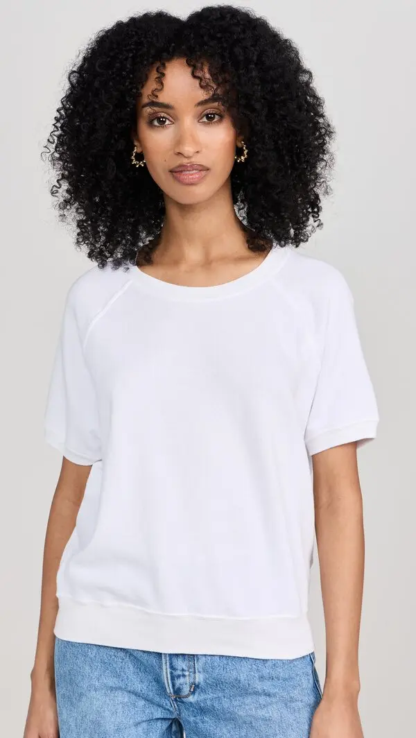 The Great. The Short Sleeve Sweatshirt