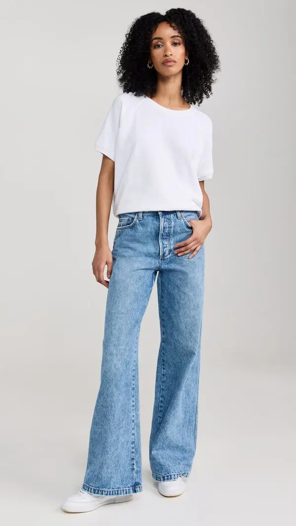 The Great. The Short Sleeve Sweatshirt