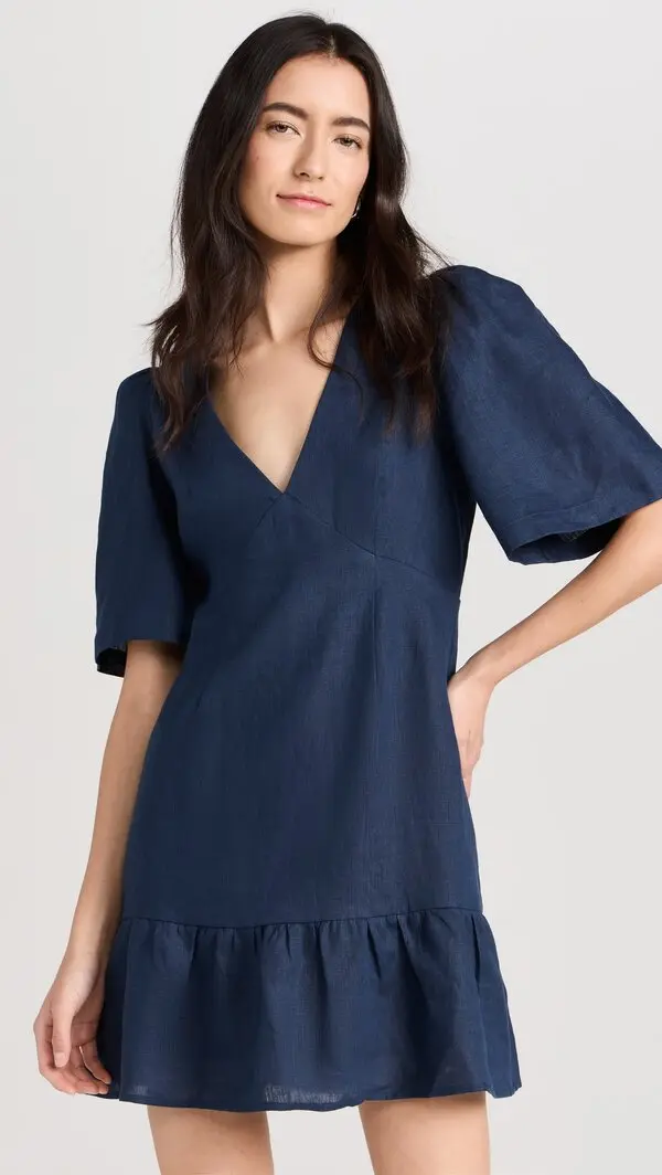 Mariana Linen Dress