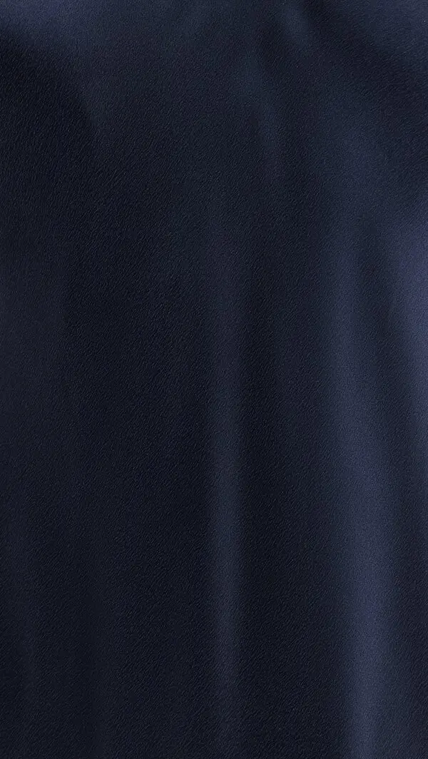 Lunya Washable Silk Bias Slip Dress - Deep Blue