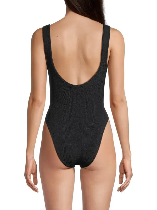 Hunza G Celine Circle-insert One-piece Swimsuit