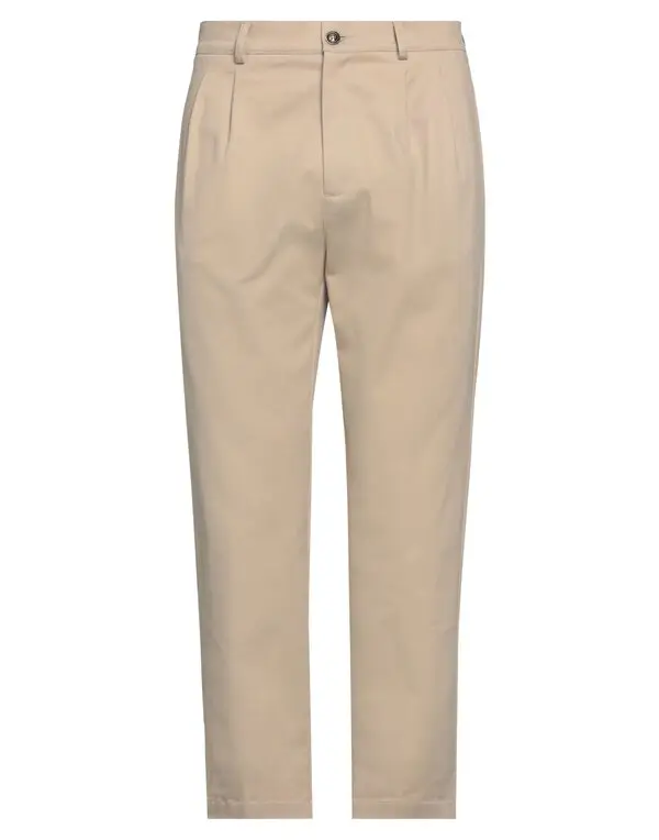 DANIELE ALESSANDRINI Pants Size Cotton, Elastane