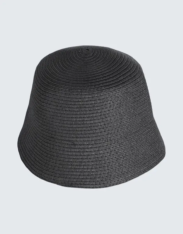 Karl Lagerfeld Rsg Straw Bucket Hat Hat Size Paper Yarn In  display picture 2