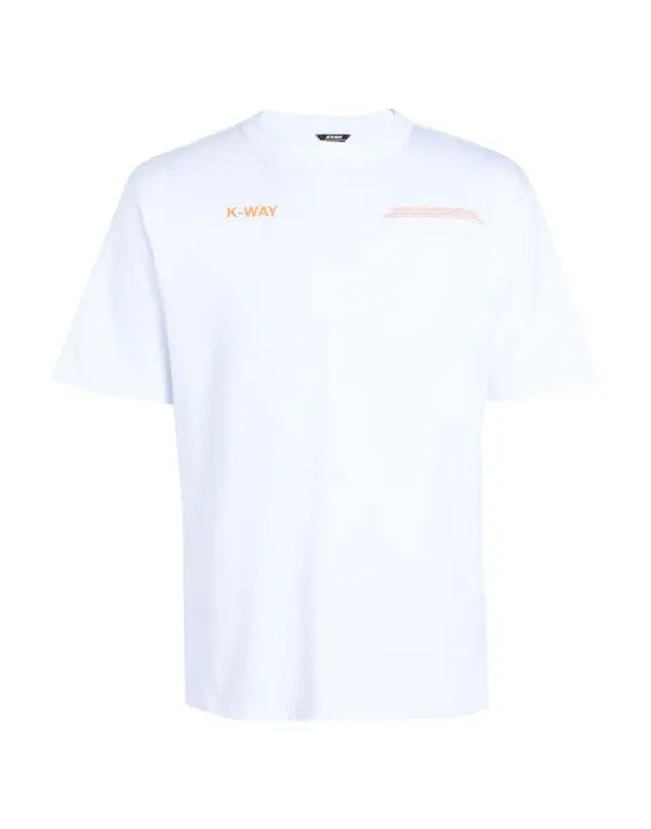 K-WAY Fantome Lettering Pocket T-shirt Size Cotton - White