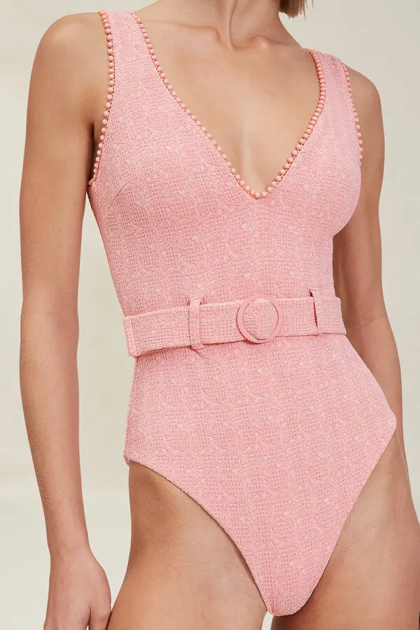 Devon Windsor Dixie One-piece Swimsuit - Pink