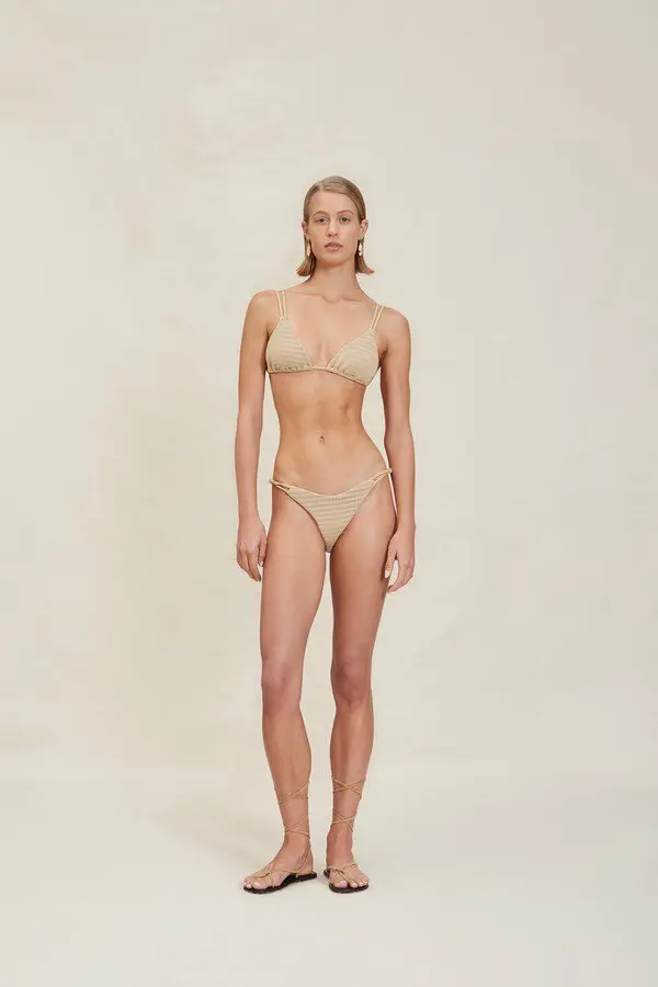 Devon Windsor Carley Bikini Bottom - Natural