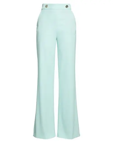 Pinko Wide-leg Crepe Pants - Light Green
