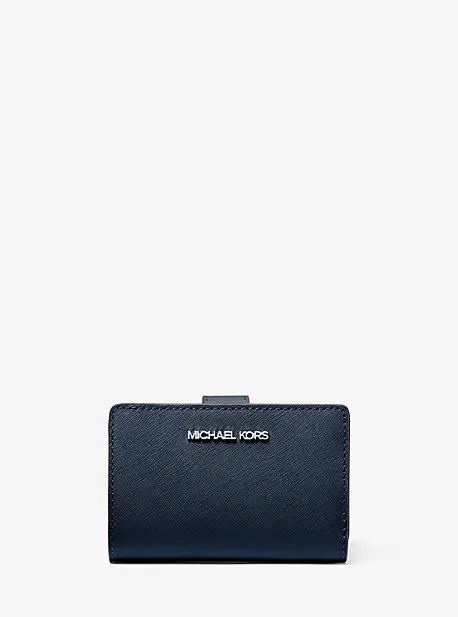 Michael Kors Medium Saffiano Leather Wallet - Blue