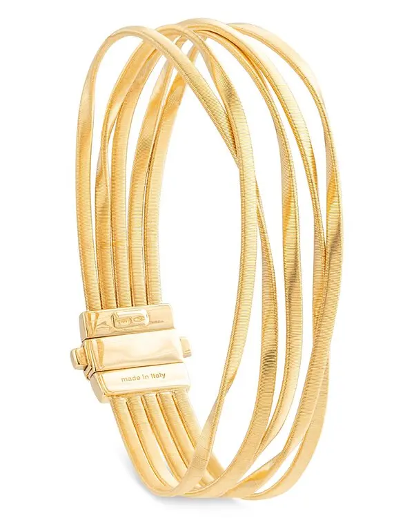 Marco Bicego 18k Yellow Marrakech Five-strand Twist Bracelet - Gold