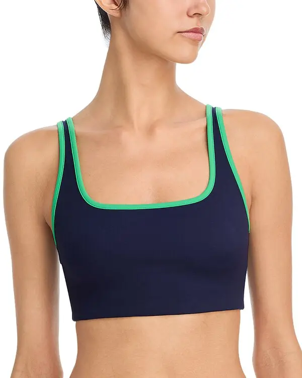 Splits59 Cait Rigor Sports Bra - Indigo/grass