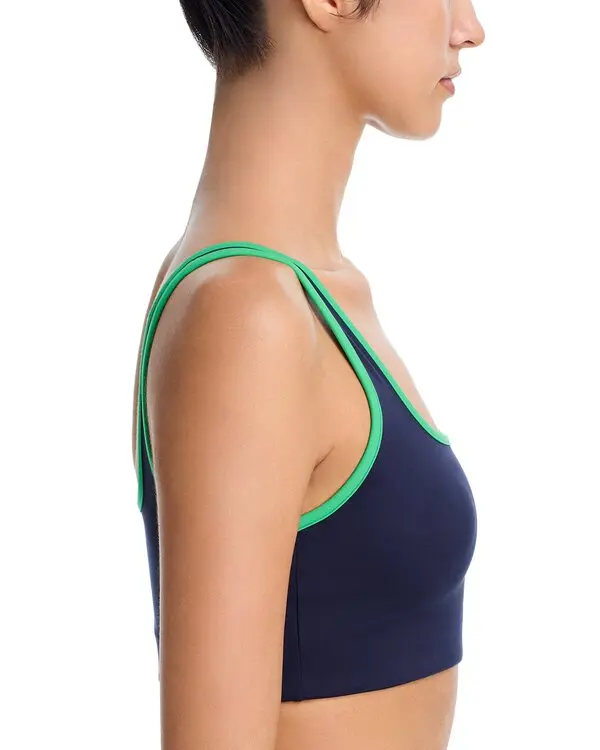 Splits59 Cait Rigor Sports Bra - Indigo/grass