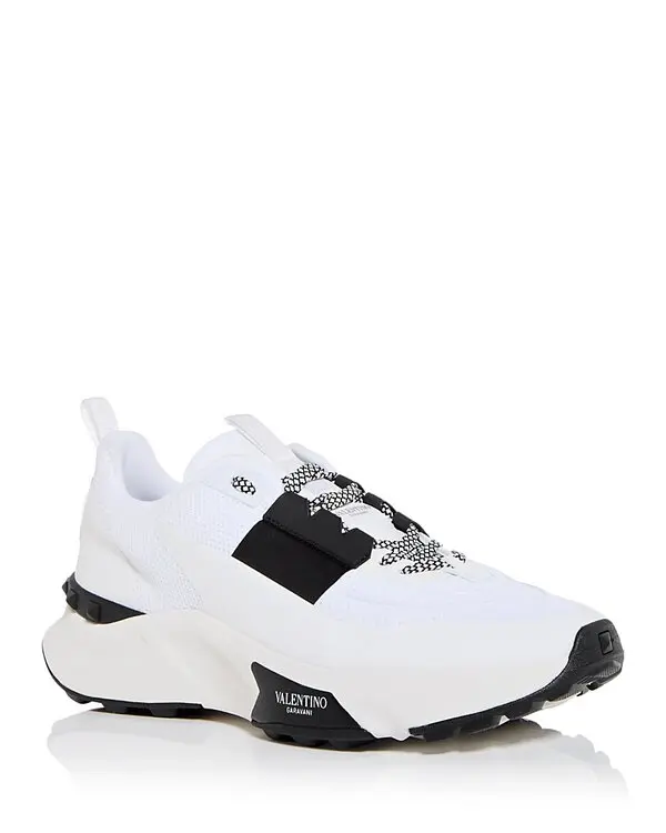 Valentino Garavani True Act Low Top Sneakers - White/black