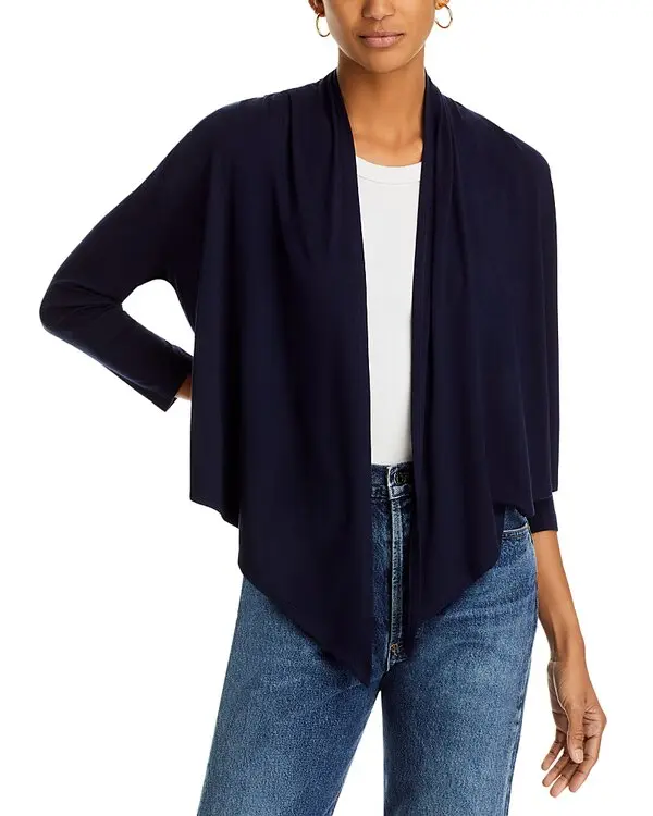 Karen Kane Calli Open Front Cardigan - Navy