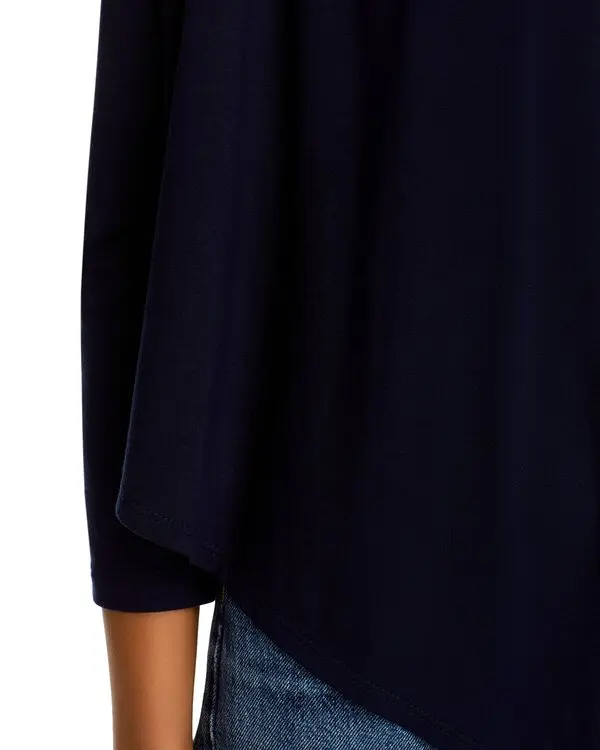 Karen Kane Calli Open Front Cardigan - Navy