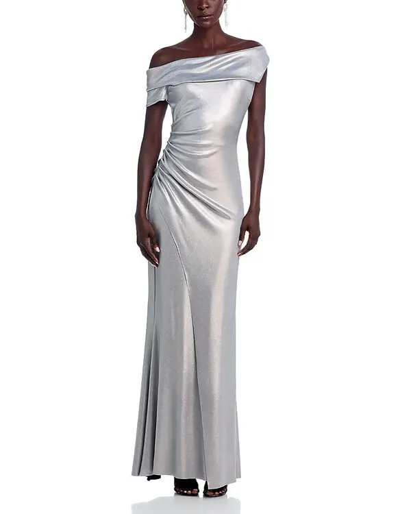 Chiara Boni La Petite Robe Koppany Splendid Gown - Silver