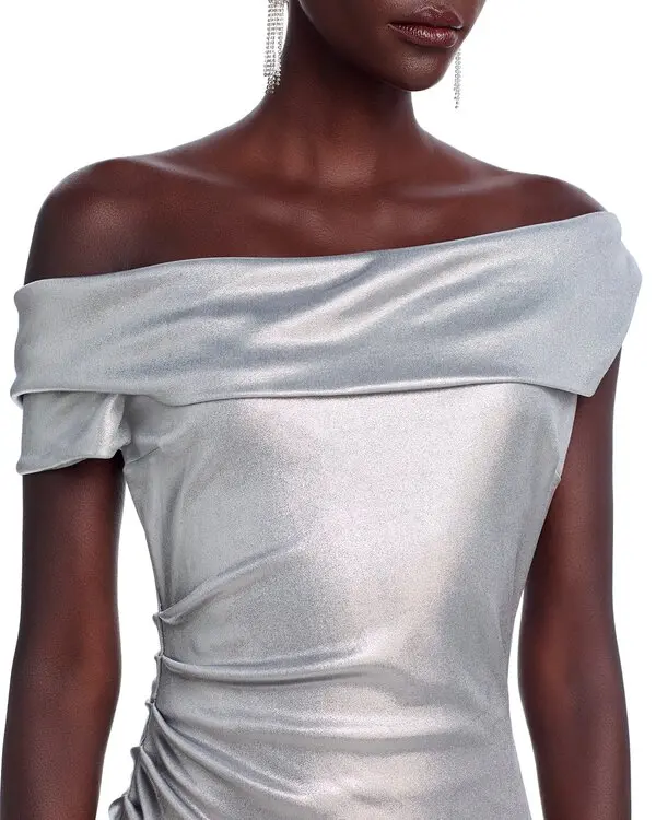 Chiara Boni La Petite Robe Koppany Splendid Gown - Silver