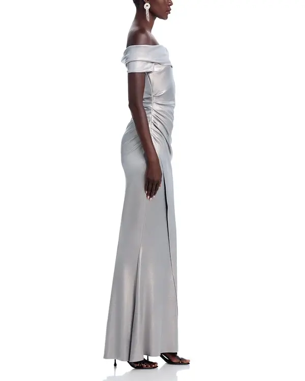 Chiara Boni La Petite Robe Koppany Splendid Gown - Silver