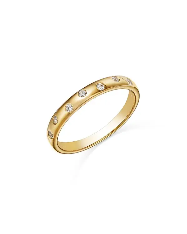 Bloomingdale'S Diamond Band In 14k Yellow - Gold