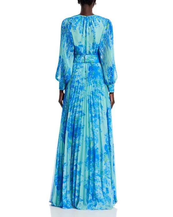 womens formal evening dresses Women Long Sleeve Square Neck Modest Ankle Length Gowns fg5783 Color:Coffee Leopard The semi african print maxi POPLIN MIDI DRESS WITH