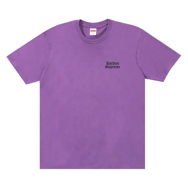 Supreme X Hardies Dog Tee - Purple