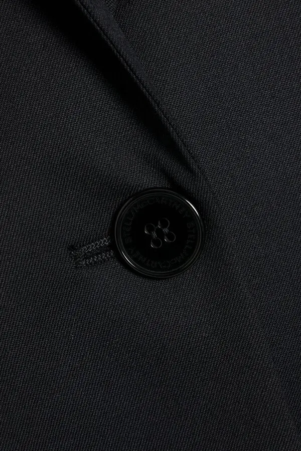 Stella McCartney Wool-twill Blazer - Black