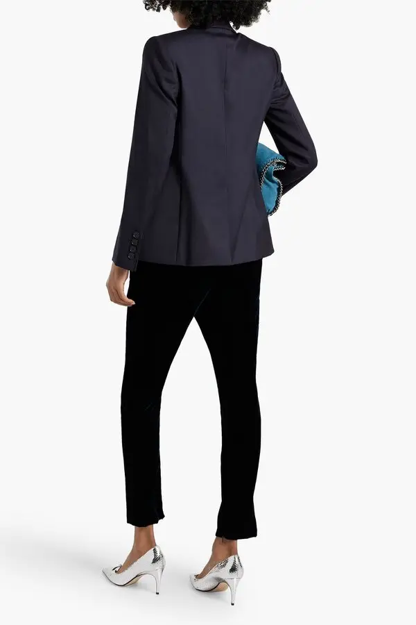 Stella McCartney Wool-twill Blazer - Navy