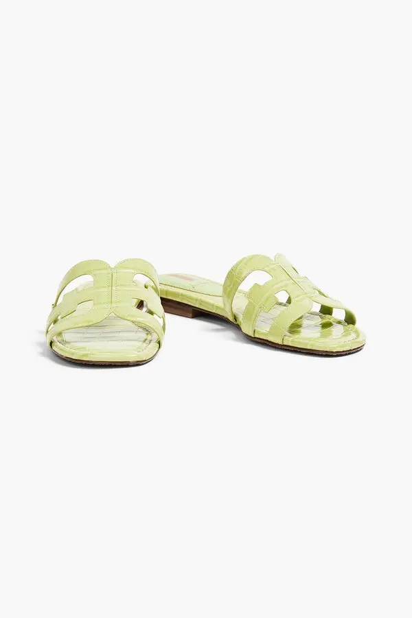 Sam Edelman Bay Croc-effect Sandals