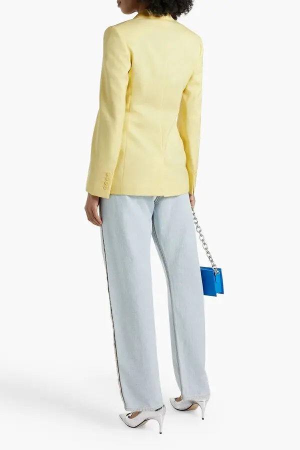 Stella McCartney Double-breasted Wool-twill Blazer