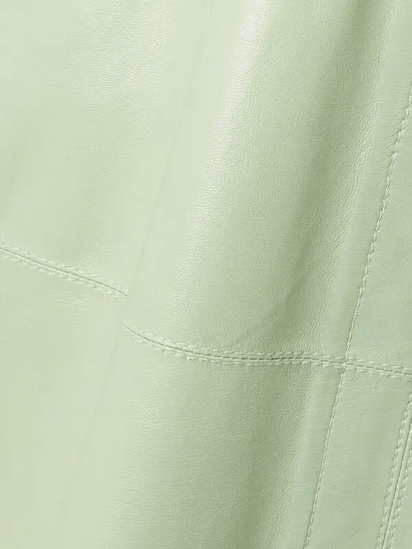 Bottega Veneta Tasseled Leather Maxi Dress