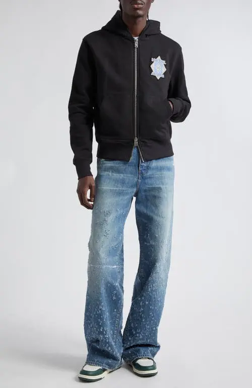 Amiri Hotel Zip Hoodie