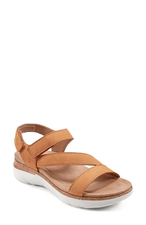 Earth Roni Ankle Strap Sandal - Medium Natural