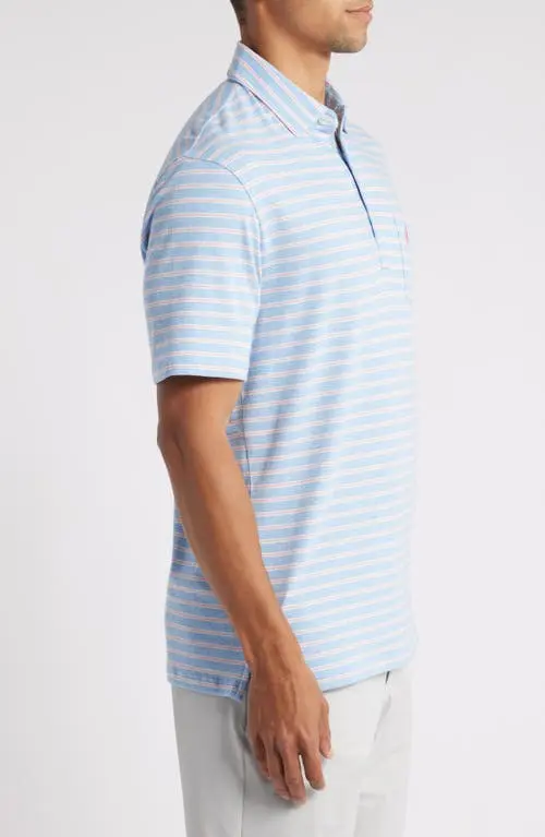 Johnnie-o Matthis Stripe Pocket Polo