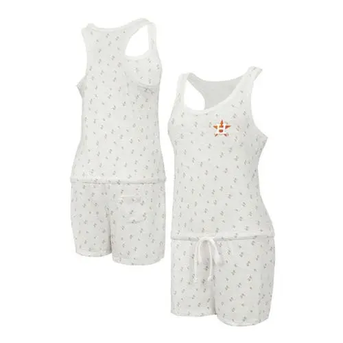CONCEPTS SPORT Houston Astros Gardner Knit Romper - Cream