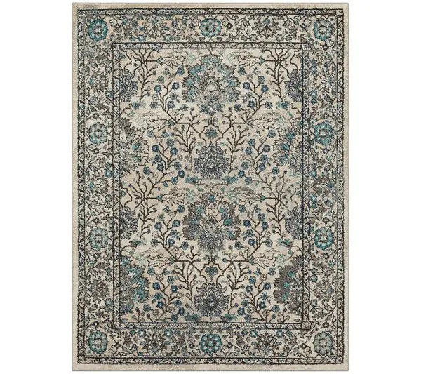 MOHAWK Home Bonilla Blue 5' 3' X 8' Area Rug - One-color