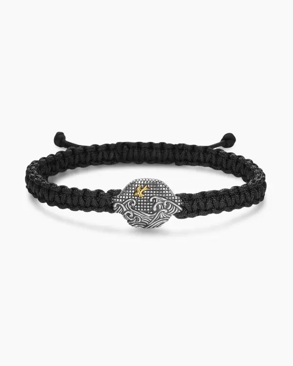 David Yurman Waves Station Bracelet - Black
