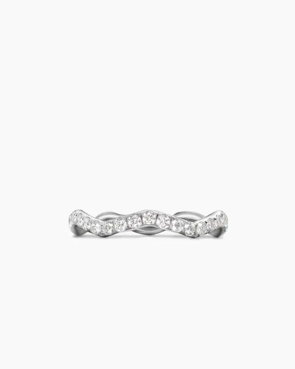 David Yurman Zig Zag Stax™ Ring - Diamond