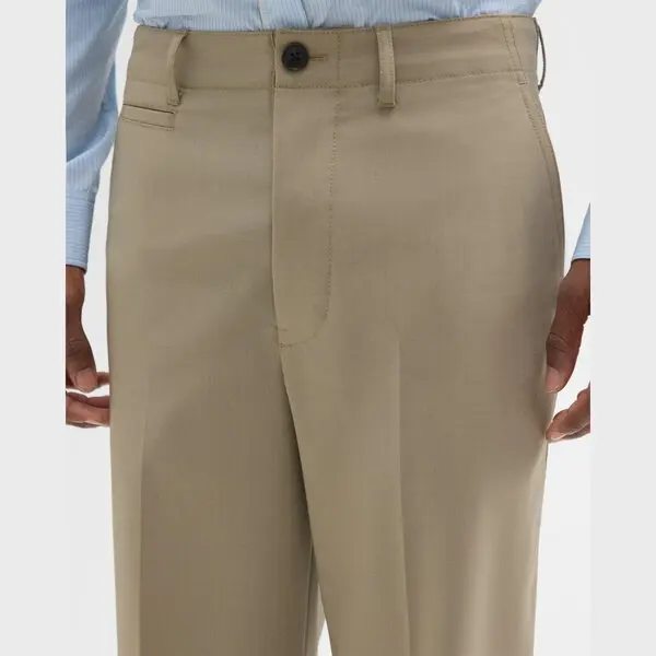 Theory Relaxed Straight Virgin Wool Trousers