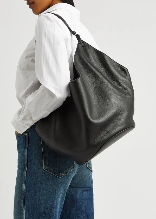 Khaite Lotus Medium Leather Tote
