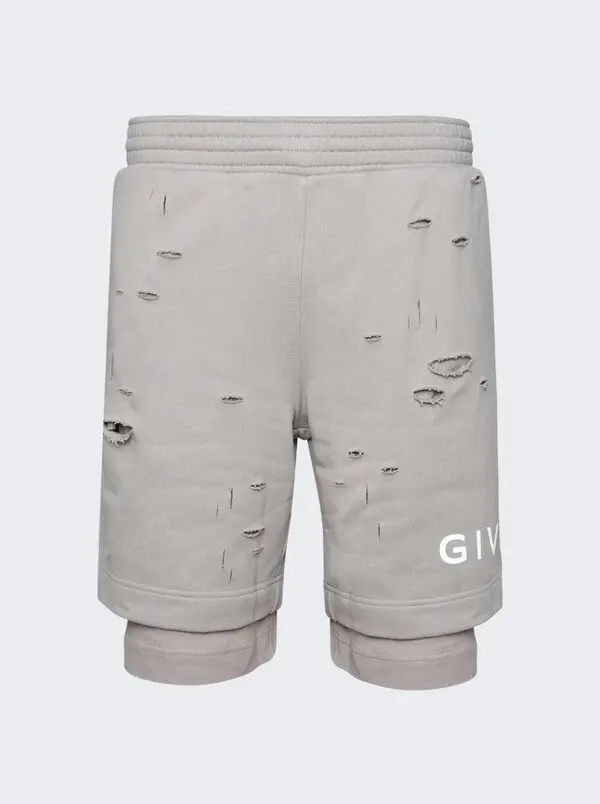 Givenchy Distressed Bermuda Shorts