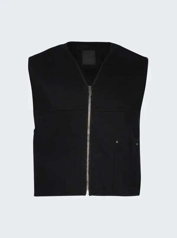 Givenchy Sleeveless Jacket - Black