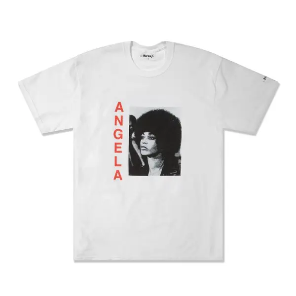 AWAKE Angela Davis T-shirt - White