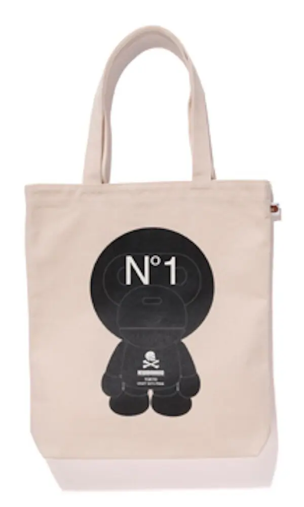 A BATHING APE X Neighborhood Baby Milo Tote - Ivory