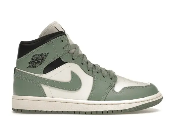 JORDAN 1 Mid Sneakers - Anthracite/jade Smoke/sail
