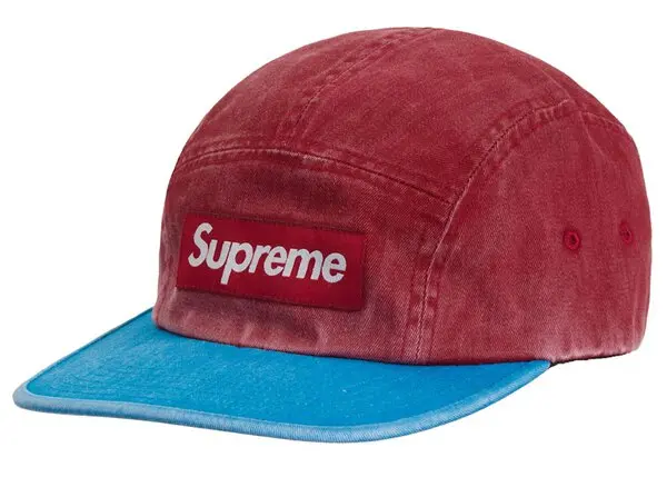 Supreme Pigment 2tone Camp Cap - Red