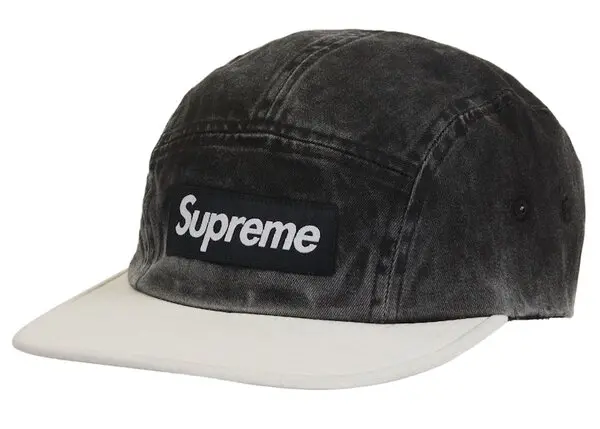 Supreme Pigment 2tone Camp Cap - Black