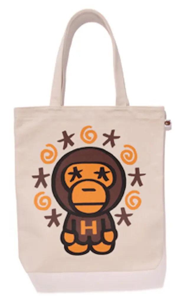 BAPE X Eric Haze Baby Milo Tote - Ivory