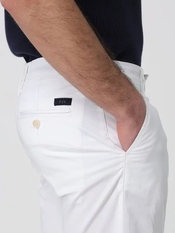 FAY Tailored Shorts - White