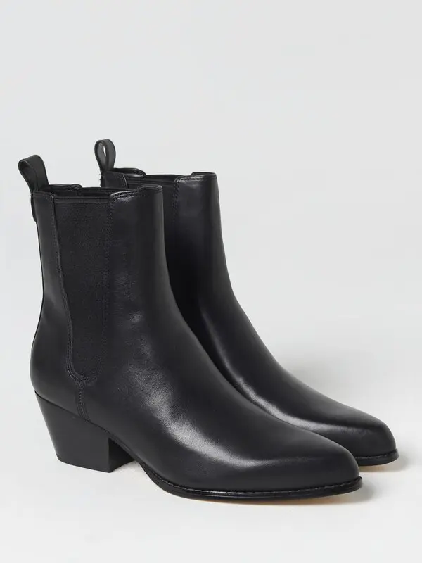 Michael Kors Kinlee Leather Ankle Boots With Monogram