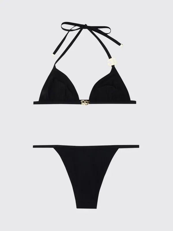 Dolce & Gabbana Triangle Bikini - Black