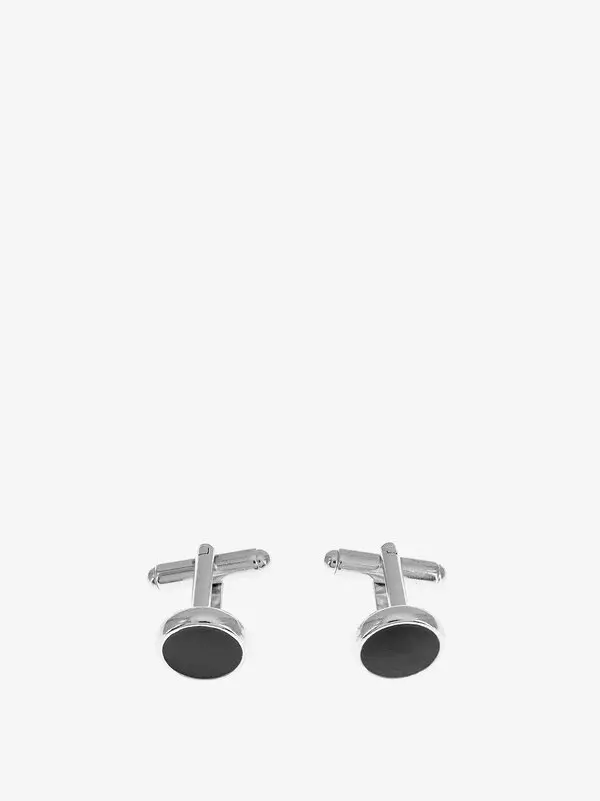 NUGNES 1920 Metal Cufflinks - White